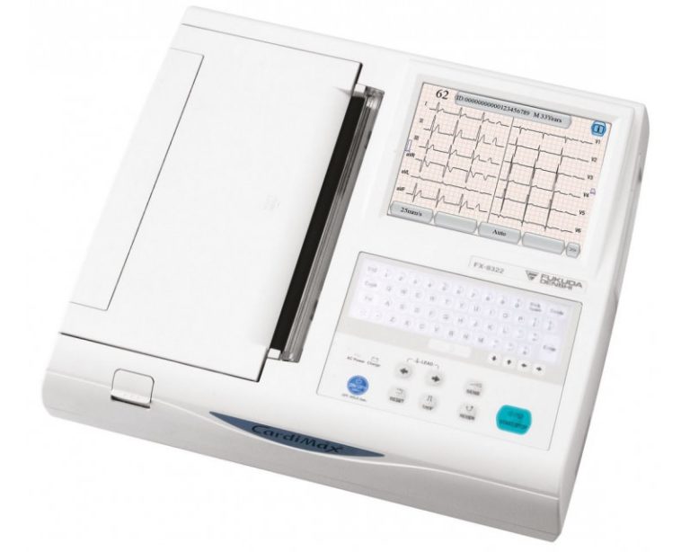 ECG FUKUDA 12 PISTES FX8322 - Catalogue, ECG, Matériel de diagnostic ...